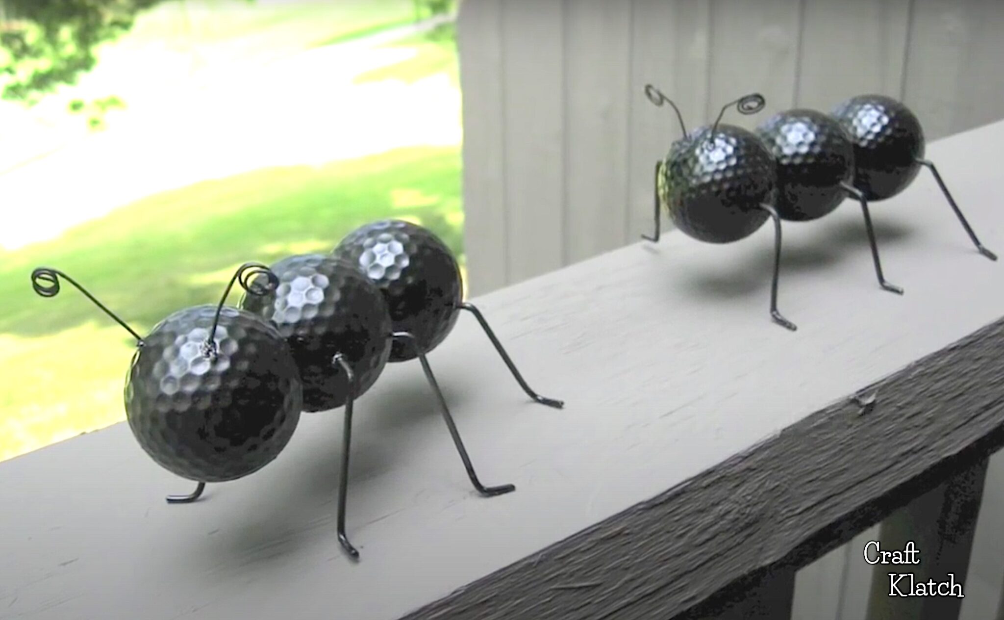 ATTACK OF THE GIANT ANTS! Garden Ants Using Recycled Materials - Craft ...