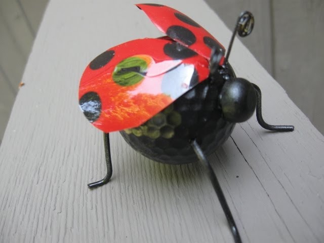 How To Make An Easy Ladybug Using Recycled Items - Craft Klatch
