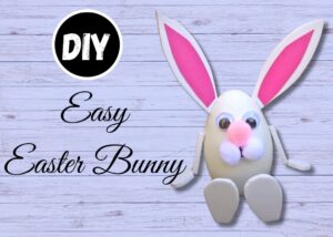 Easy Easter Bunny Craft Tutorial - Craft Klatch