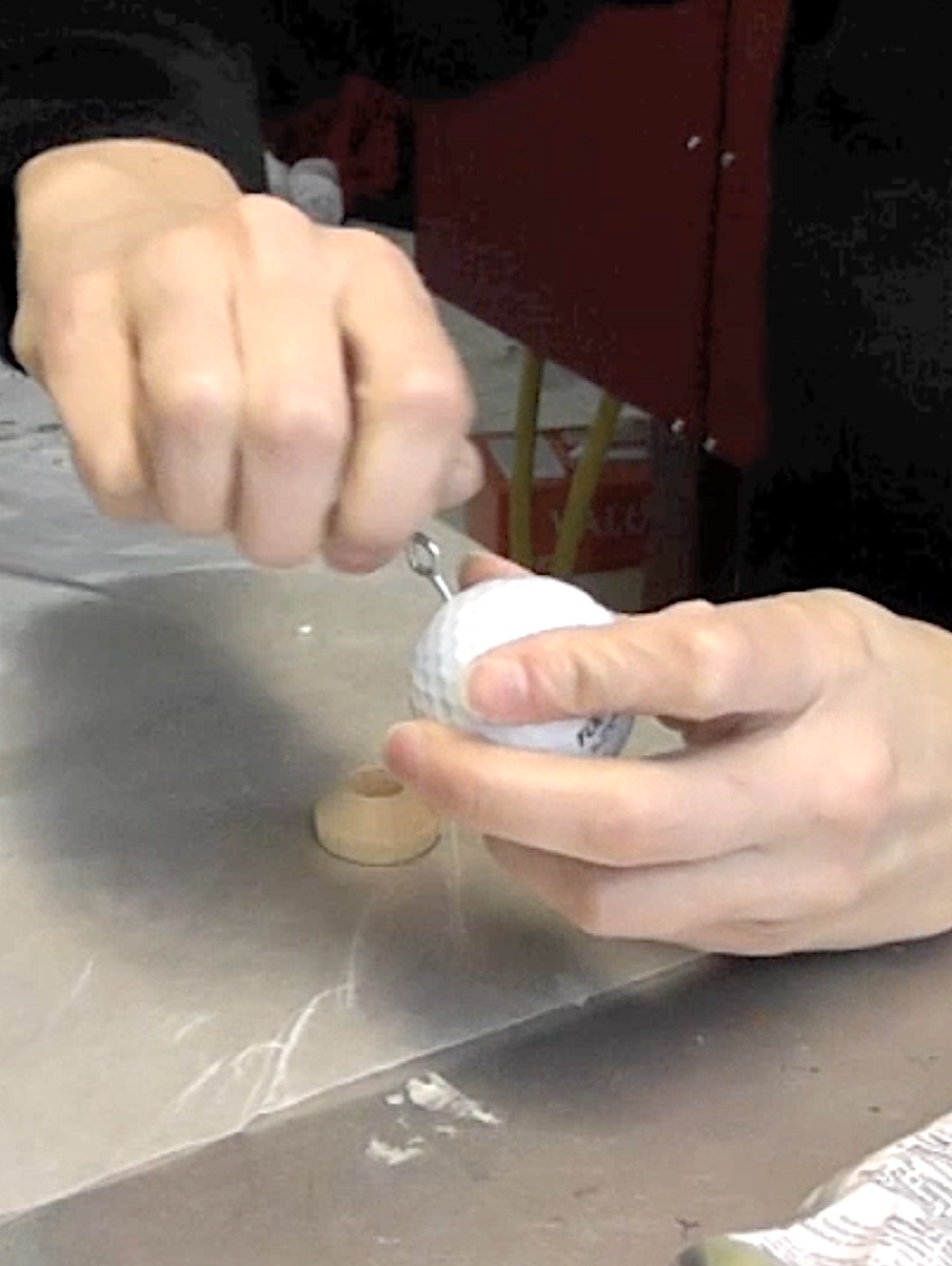 Golf Ball Sun Craft with Video Tutorial - Craft Klatch