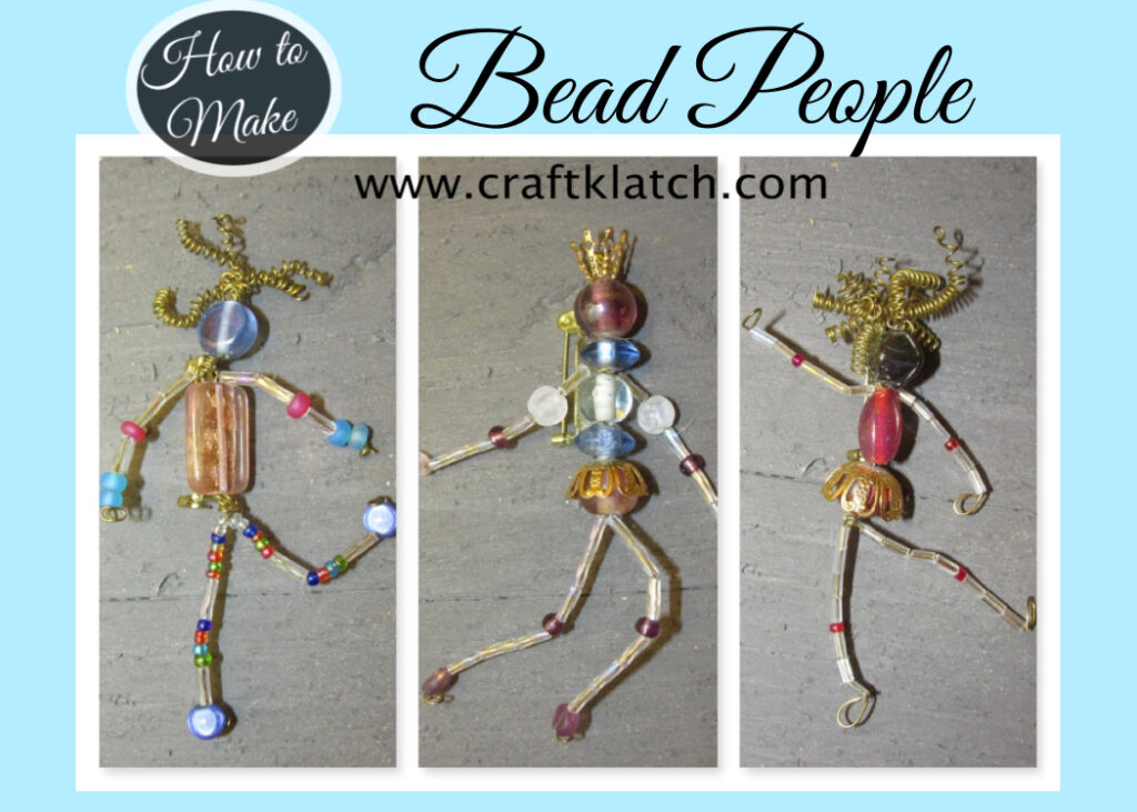 How to Make Bead People Craft Tutorial - Craft Klatch