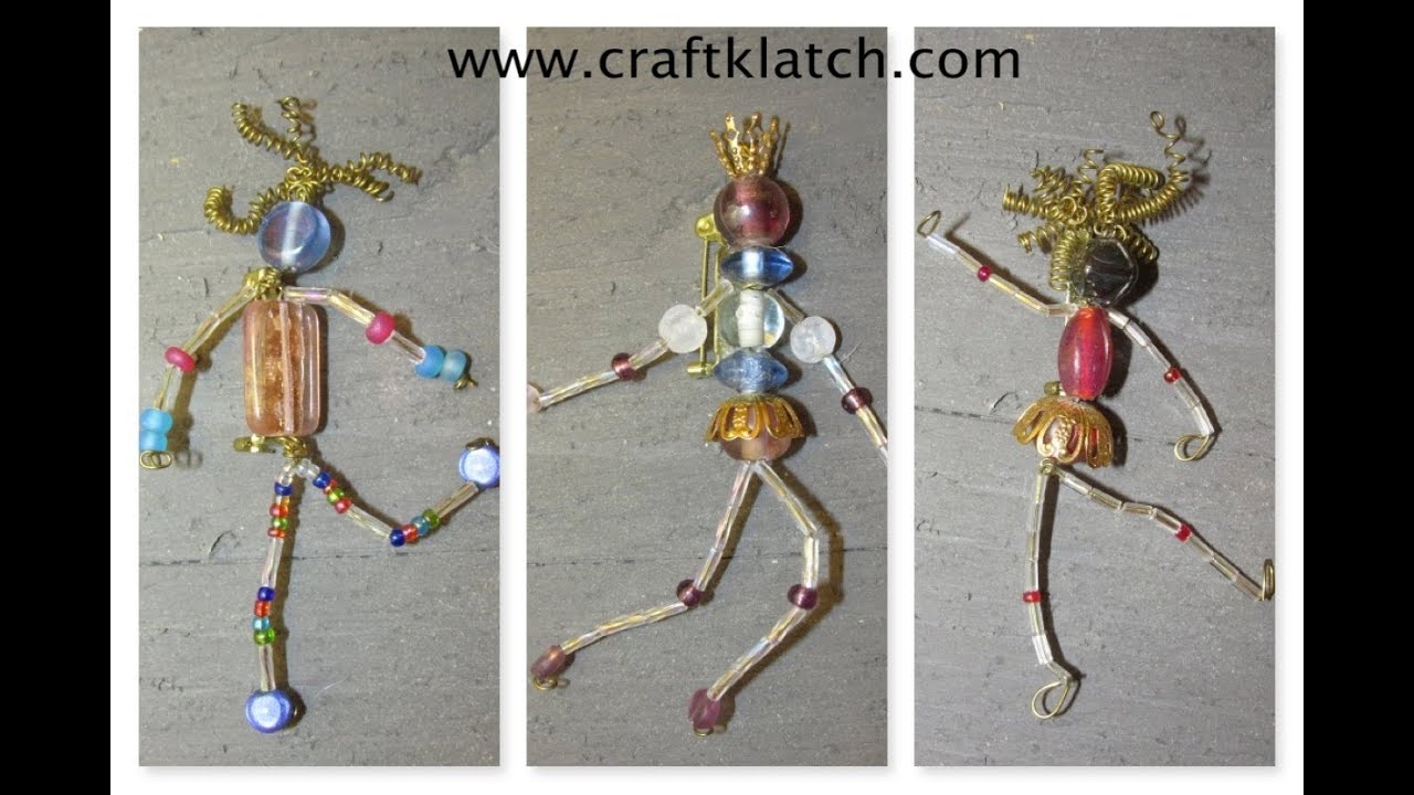 How to Make Bead People Craft Tutorial - Craft Klatch