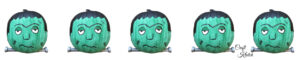 Frankenstein Painted Pumpkin for Halloween [Video] - Craft Klatch