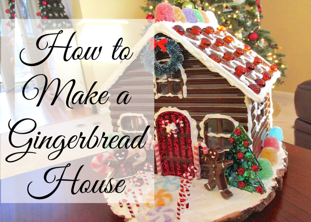 How to Make a Gingerbread House for Christmas DIY - Craft Klatch