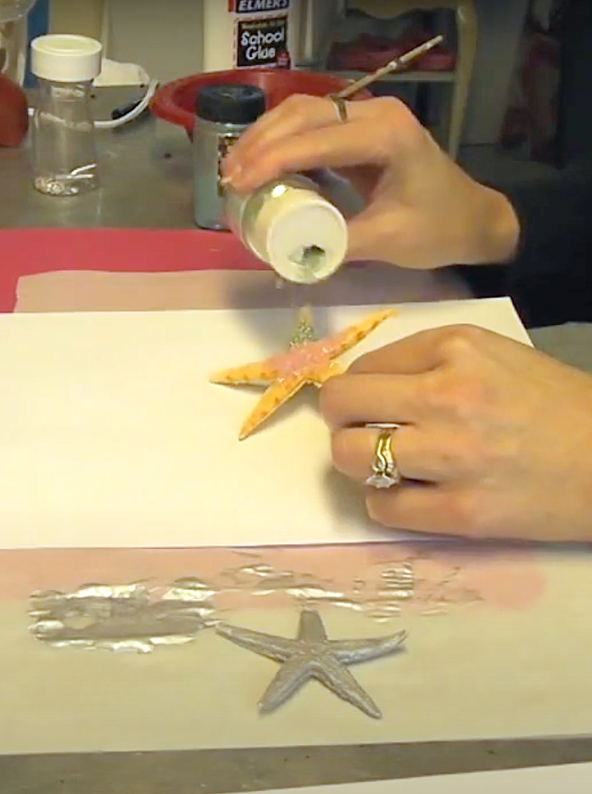 Beachy Starfish Coastal Christmas Ornaments - Craft Klatch