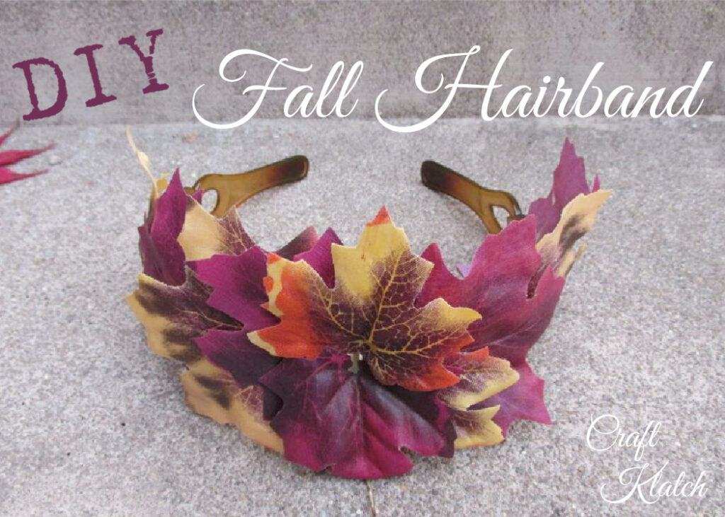 Fall Hair Ideas with an Autumn Color Palette | DIY Autumn Leaves ...