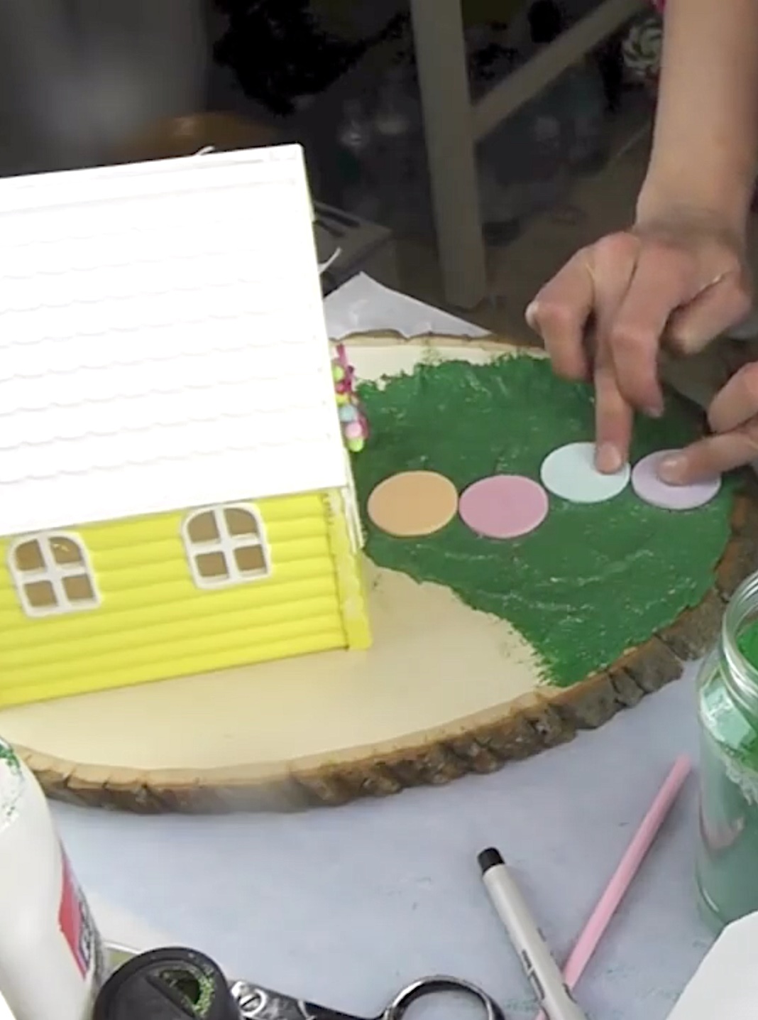 Bunny House Craft DIY Easter Resin Project with Video - Craft Klatch