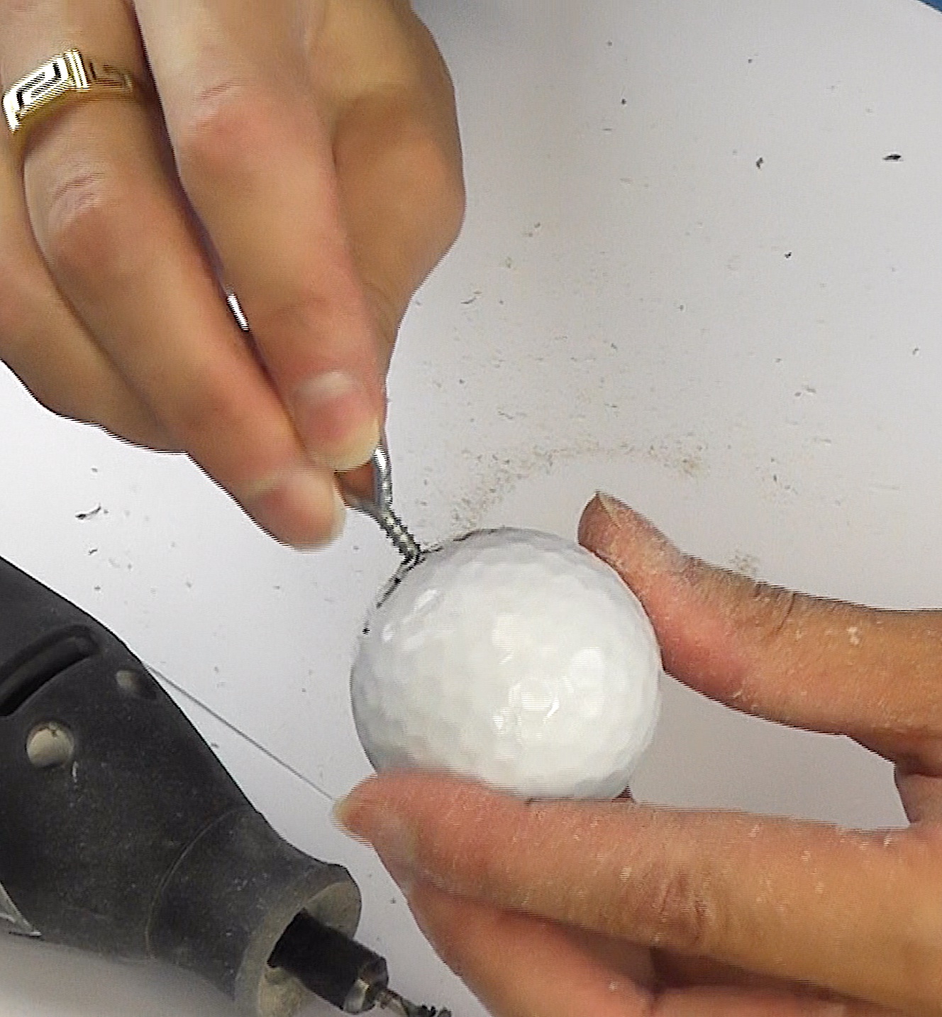 Golf Ball Elephant DIY - Craft Klatch Recycling Series - Craft Klatch