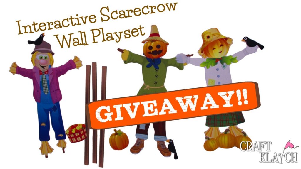 Fall Interactive Scarecrow Giveaway!! - Craft Klatch