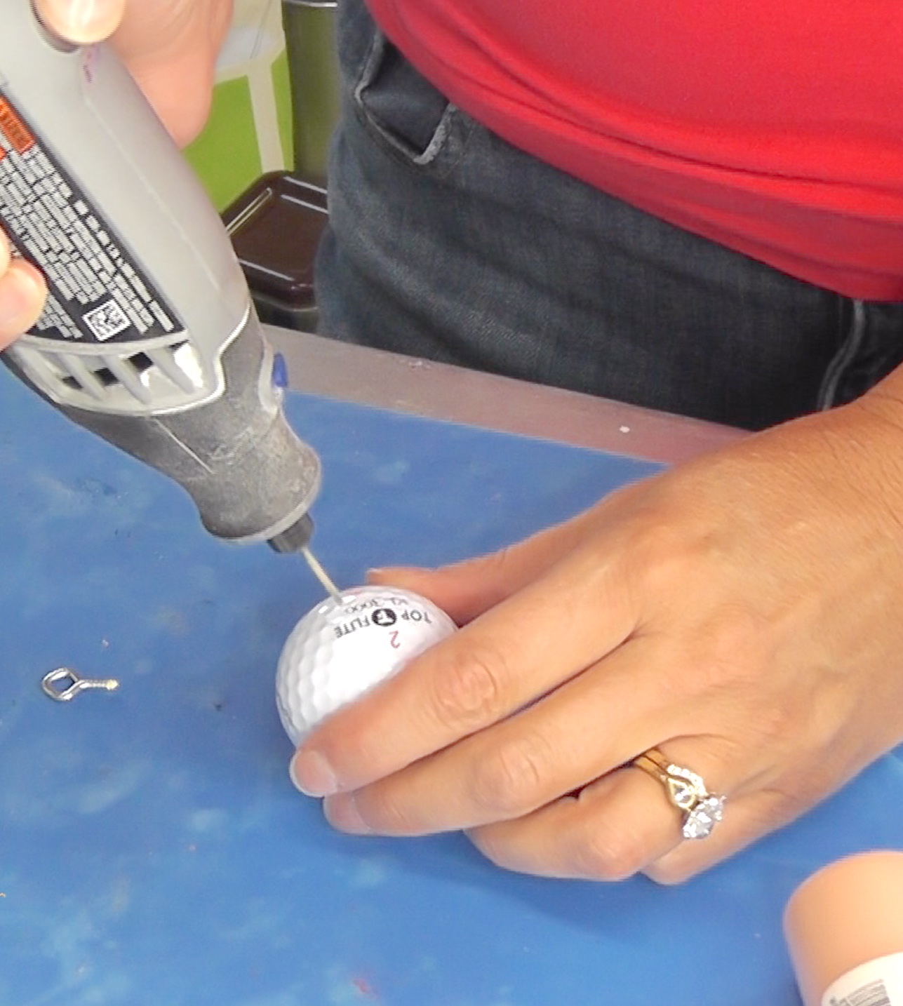 Princess Project DIY & Video Tutorial ~ Golf Ball Recycling Series ...