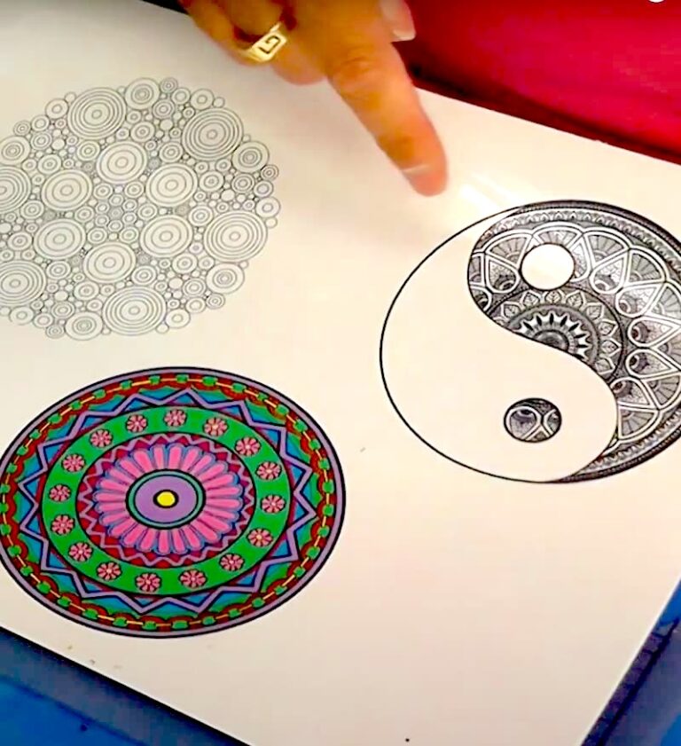 How to Make Mandala Art Coasters DIY - Craft Klatch