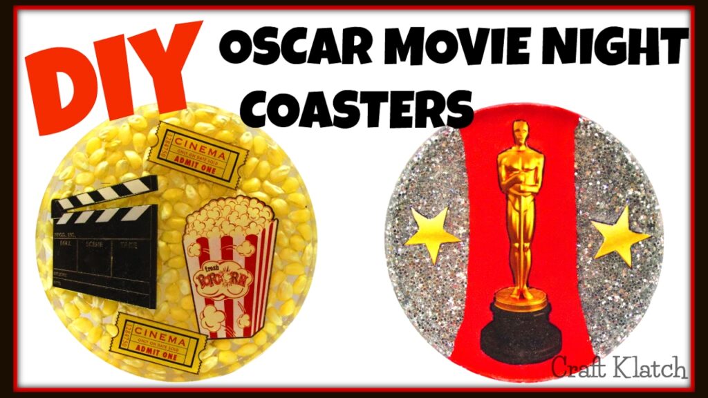 Oscar Movie Night Coasters | DIY Projects | Craft Klatch | Another ...