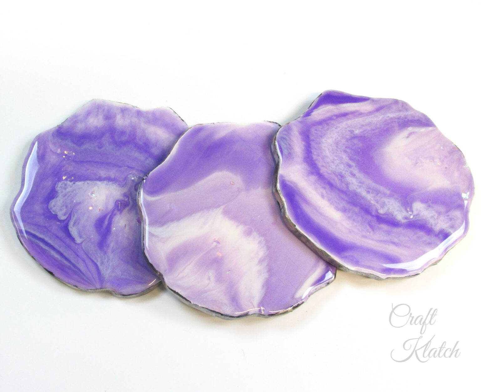DIY: How To Make Resin Geode Coasters | Another Coaster Friday | Craft ...