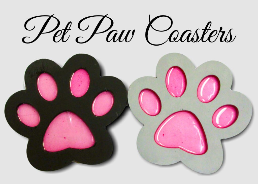 Pet Paw Coasters DIY | Crafts for Pet Lovers - Craft Klatch