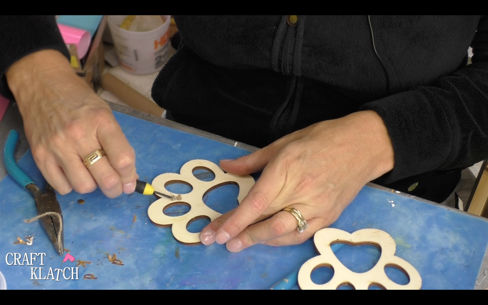 Pet Paw Coasters DIY ~ Another Coaster Friday ~ Craft Klatch - Craft Klatch