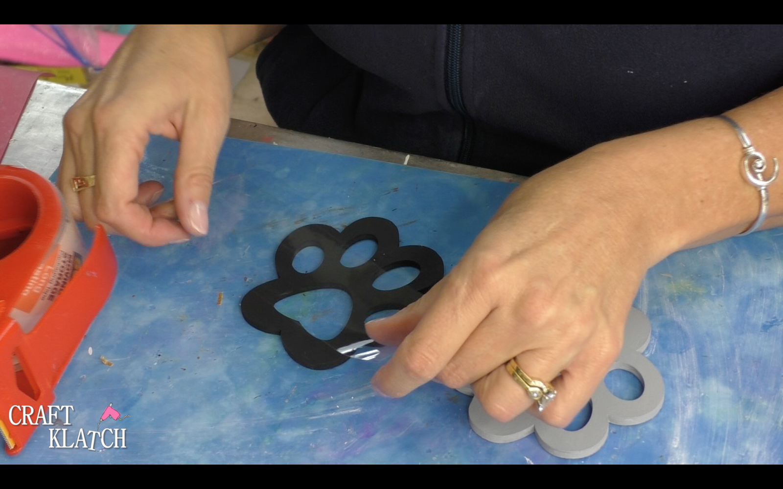 Pet Paw Coasters DIY ~ Another Coaster Friday ~ Craft Klatch - Craft Klatch