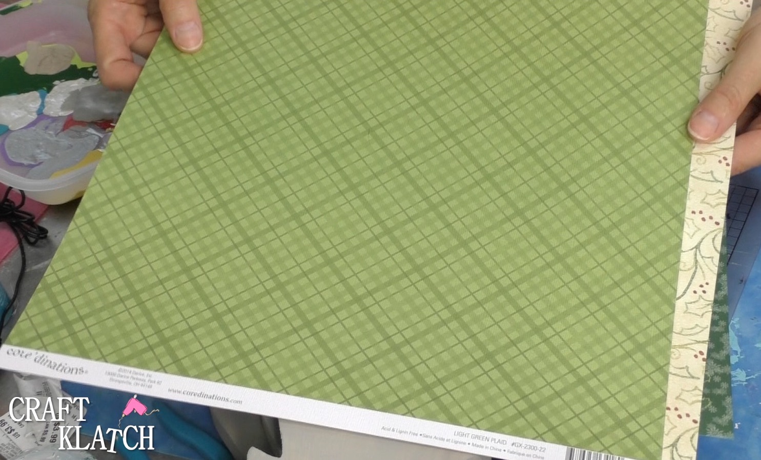 DIY Scrapbook Paper Christmas Trees ~ Christmas Crafts - Craft Klatch