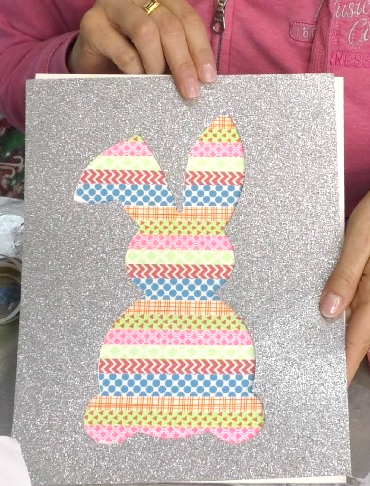 Easy Easter Bunny Art DIY - Craft Klatch