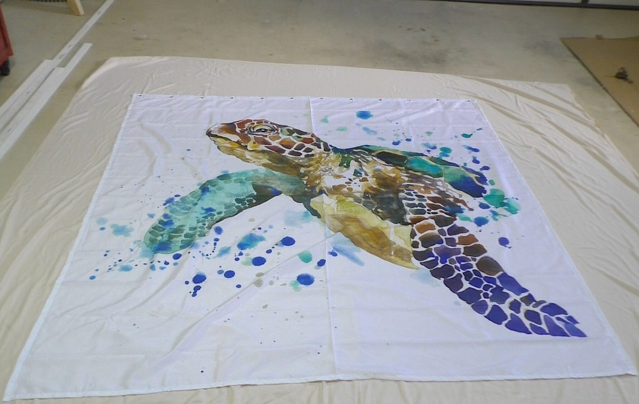 Sea Turtle Large Wall Art DIY - Craft Klatch