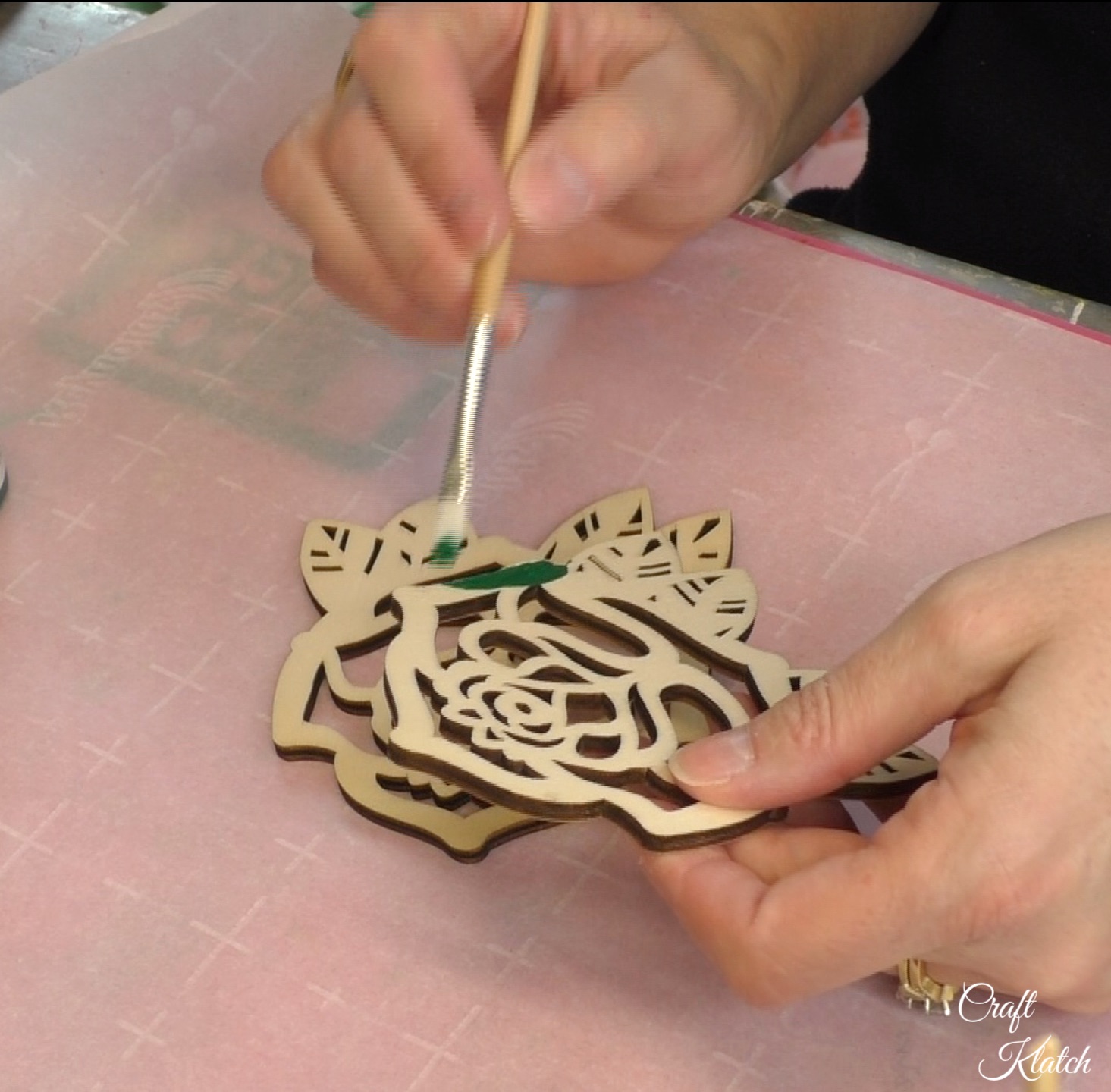 Rose Resin Coasters | Another Coaster Friday | Craft Klatch - Craft Klatch