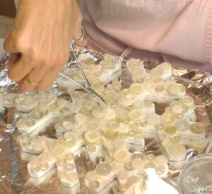 How To Make A Button Snowflake Holiday Decoration - Craft Klatch