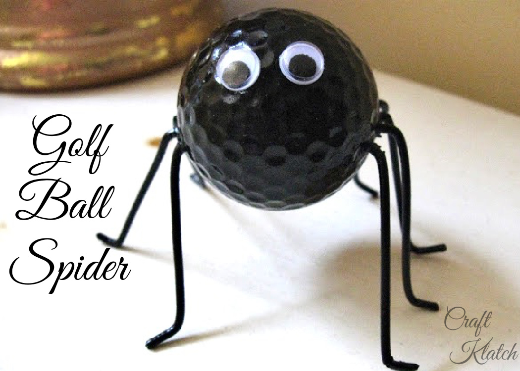 30 Golf Ball Crafts DIY ~ Craft Klatch How To - Craft Klatch
