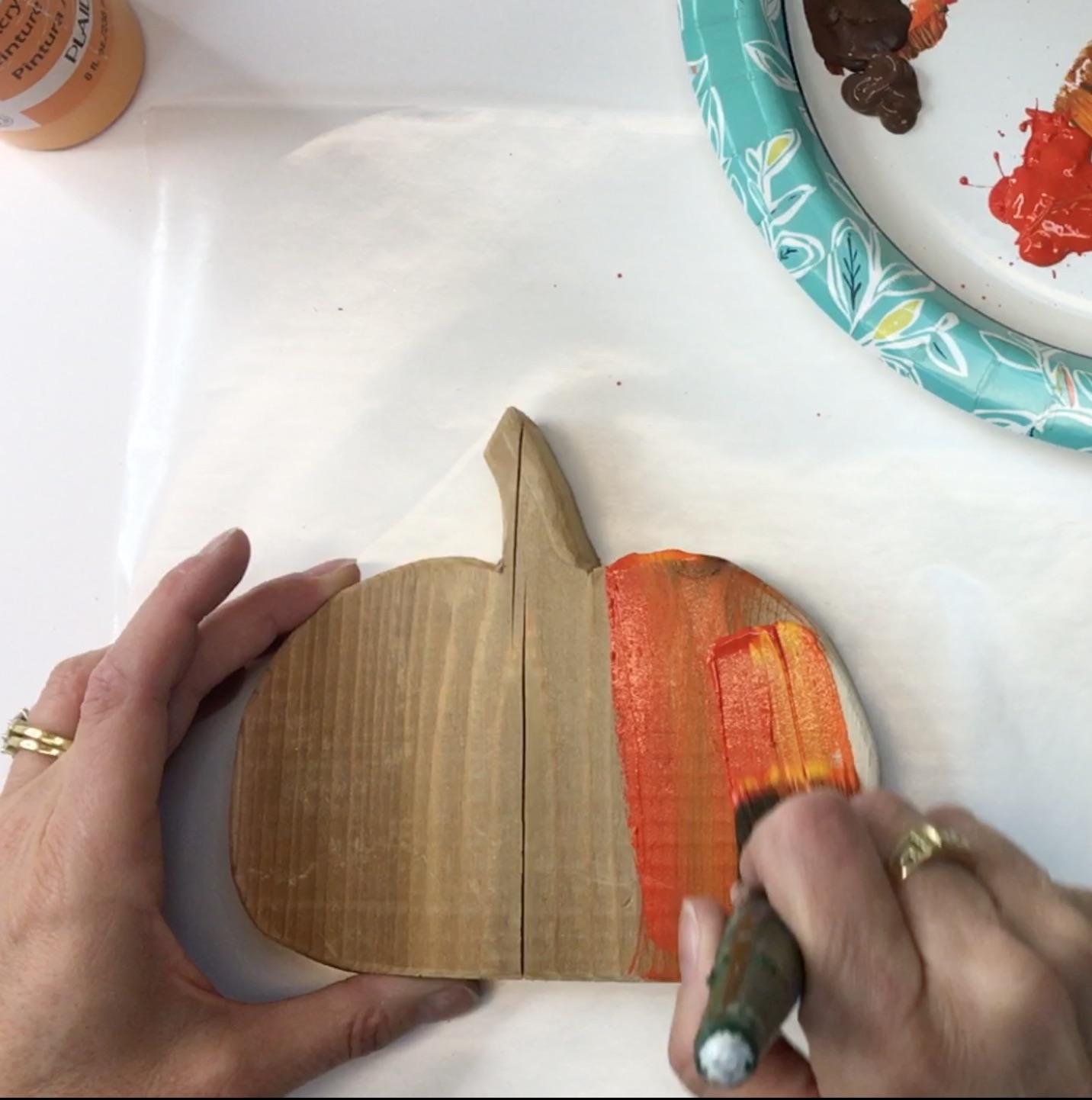 Easy Pumpkin Thanksgiving Craft - Craft Klatch