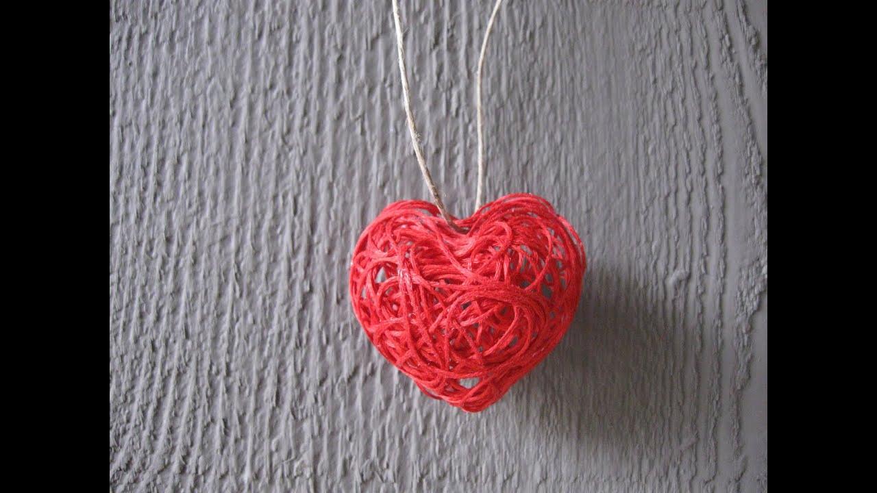 String Art: Valentine's Day String Heart Craft Tutorial - Craft Klatch