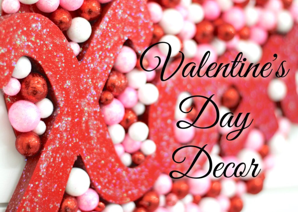 Valentine's Day Decor Dollar Tree Craft Heart - Craft Klatch