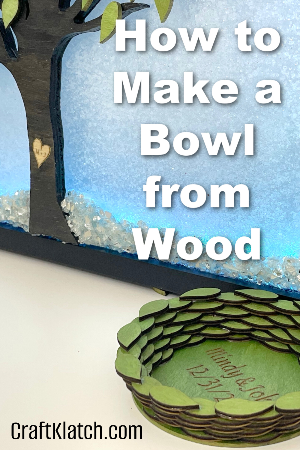 How to Make a Bowl from Wood Using the xTool - Craft Klatch