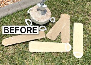Ceiling Fan Makeover You Won't Believe! - Craft Klatch