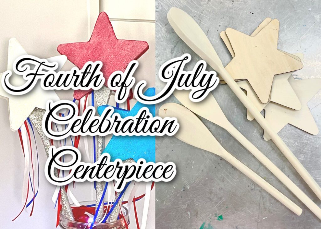 Fourth of July Celebration Wooden Spoon Centerpiece | Craft or Crap ...