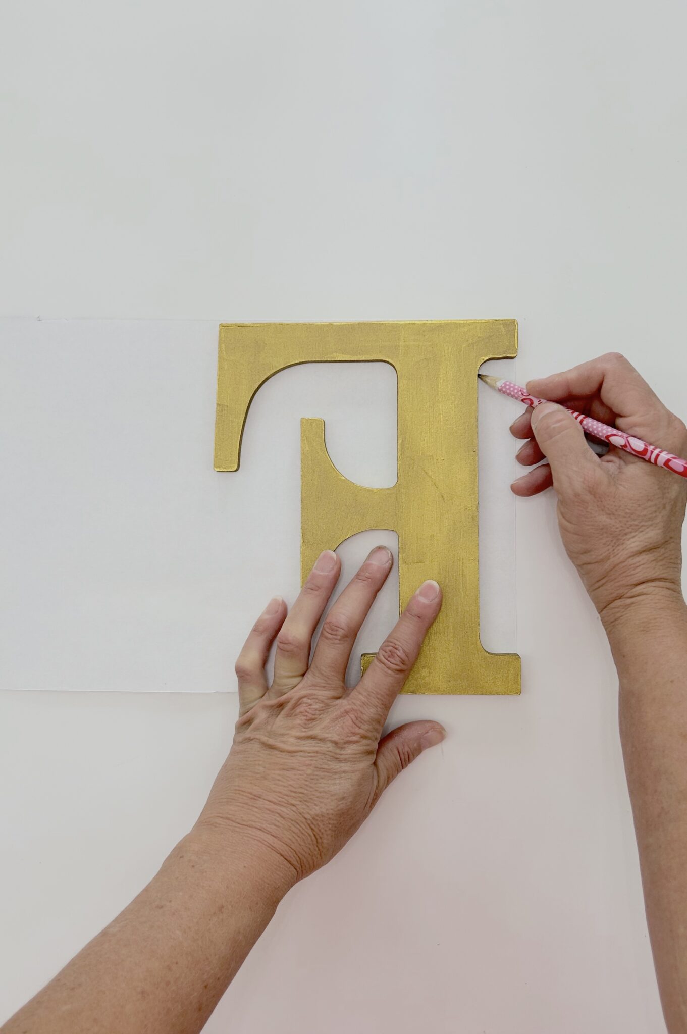 How to Decoupage Wood Letters for Fall Crafts - Craft Klatch