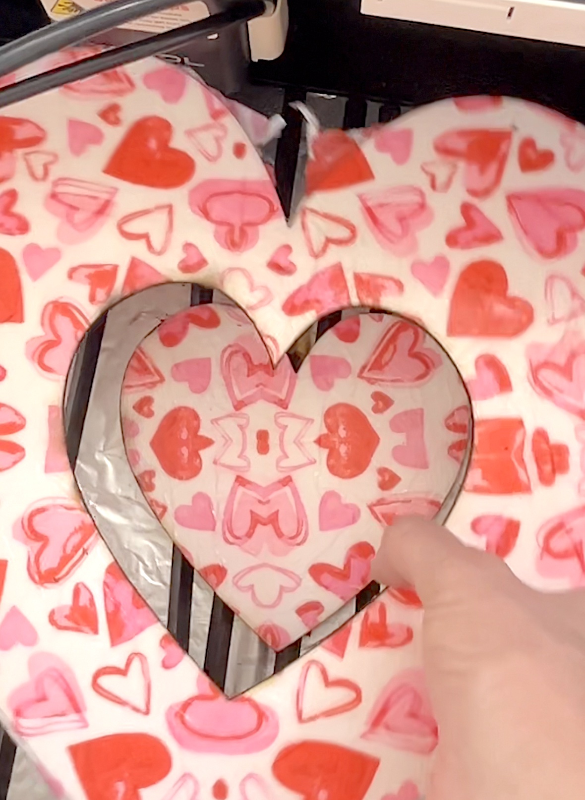 Dollar Tree Heart DIY Bursting with Glitter - Craft Klatch