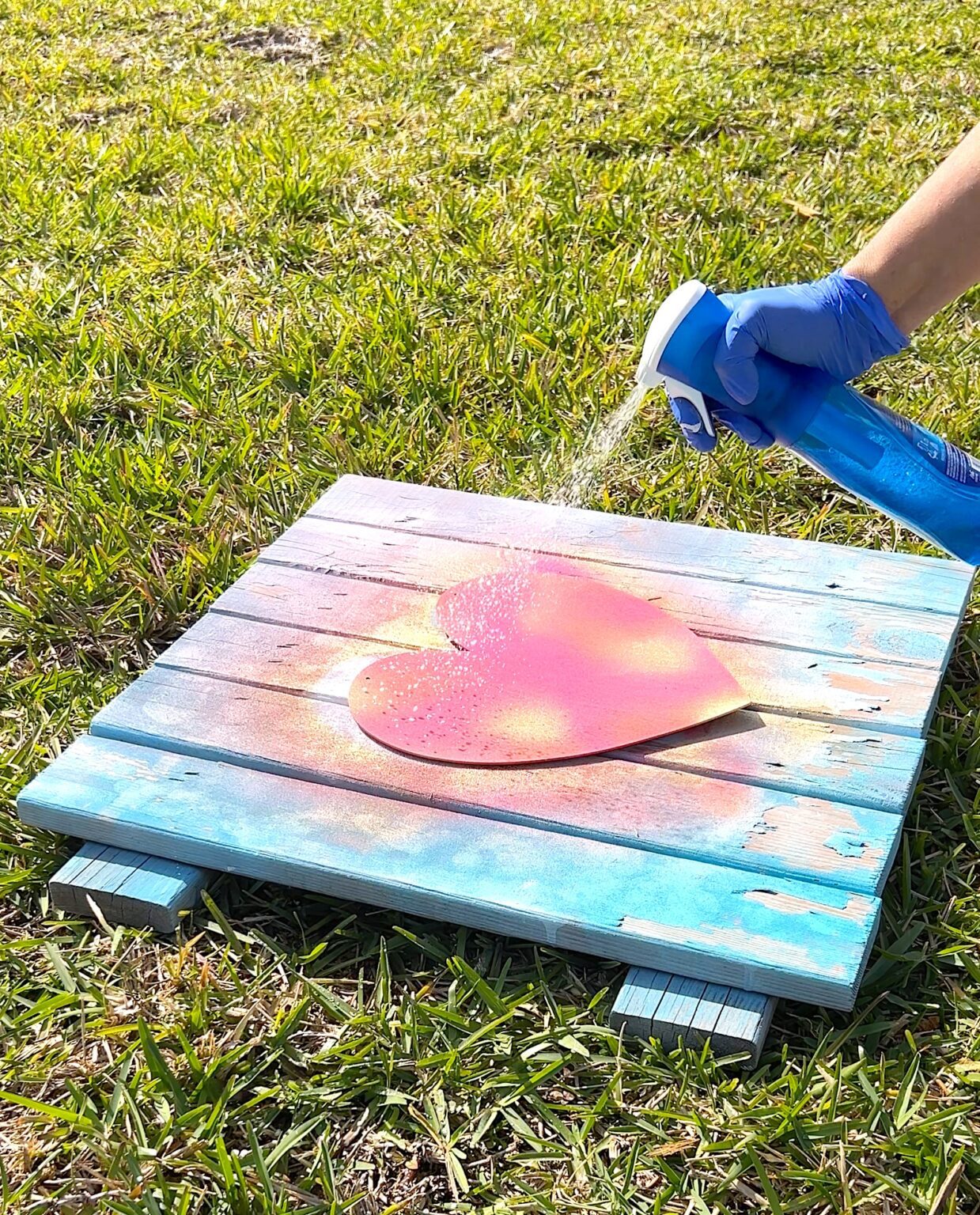 Dawn Power Wash Painting Cool Art Technique! - Craft Klatch