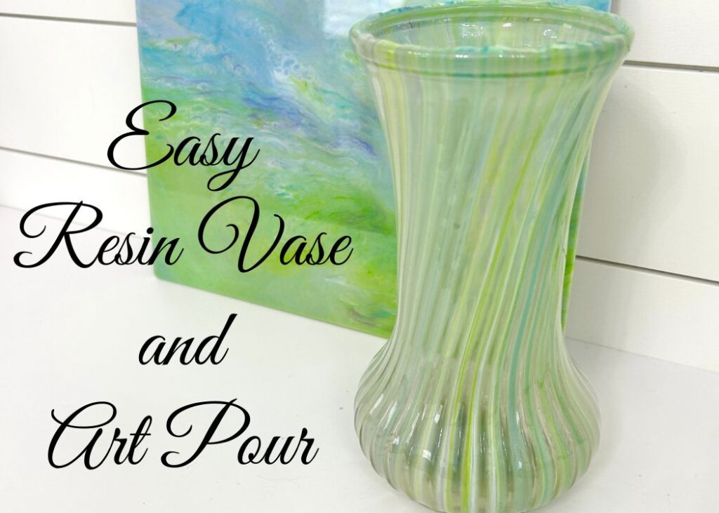 Resin Flower Vase Art In 5 Easy Steps | Craft Klatch