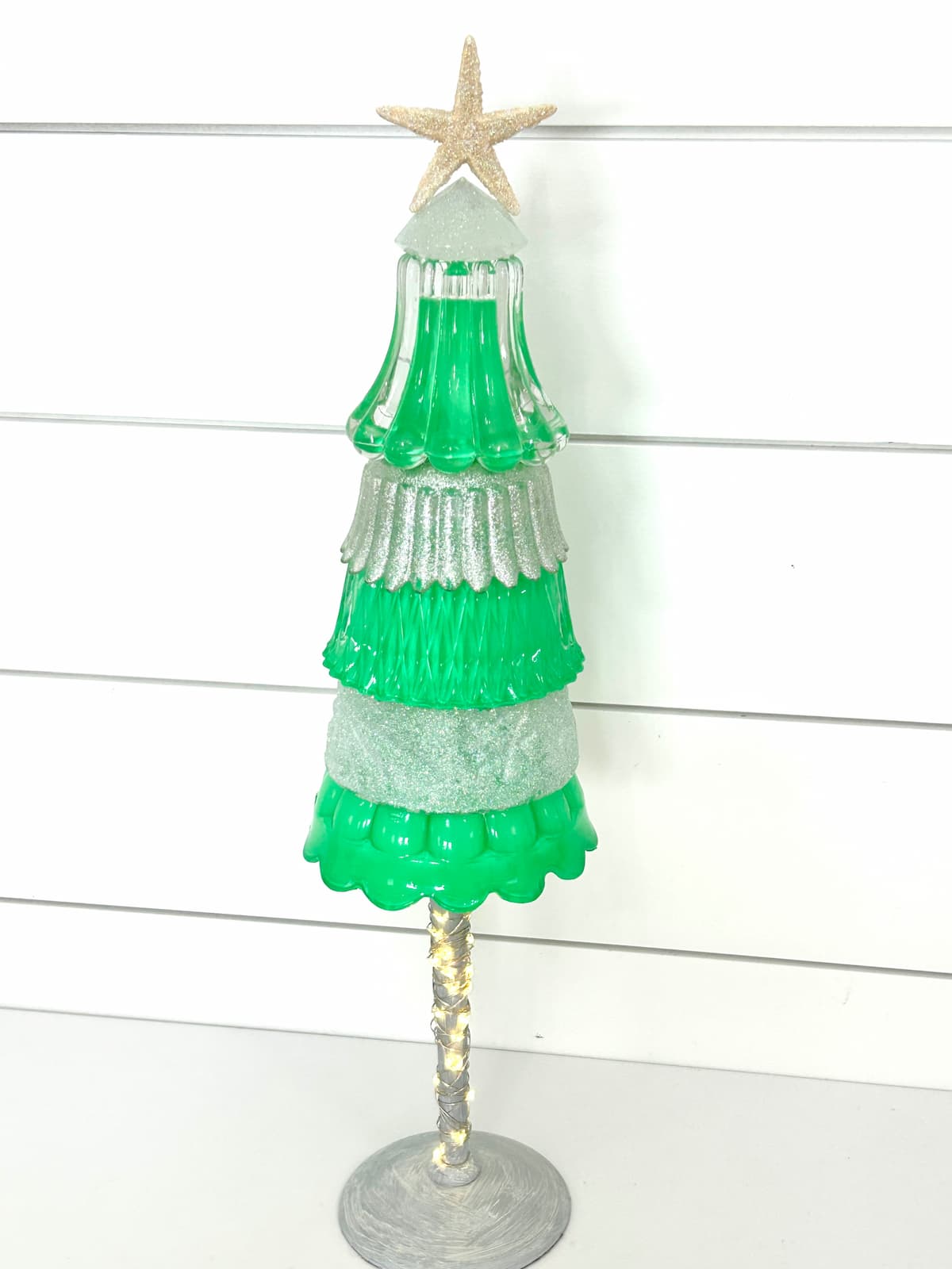 Glass Christmas Tree Craft for the Holidays - Craft Klatch