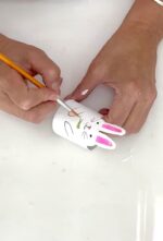 Easy Easter Bunny Decor from Simple Materials - Craft Klatch