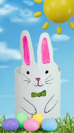 Easy Easter Bunny Decor from Simple Materials - Craft Klatch