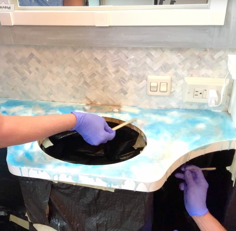 How to Use Epoxy Resin for Countertops...WOW! - Craft Klatch