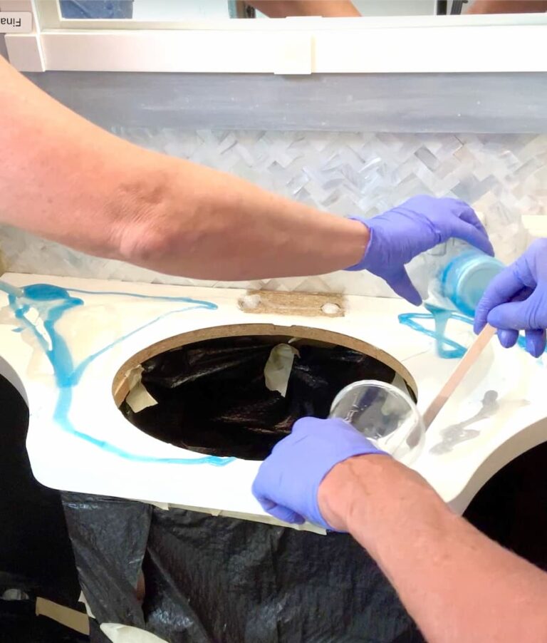 How to Use Epoxy Resin for Countertops...WOW! - Craft Klatch