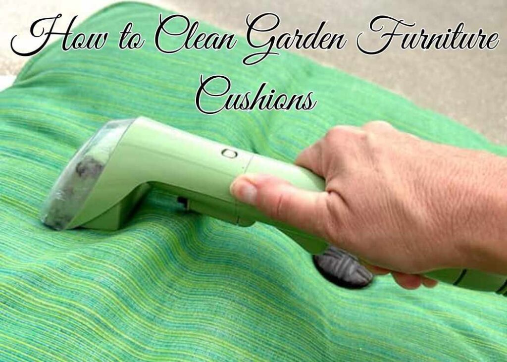 How to Clean Garden Furniture Cushions - Craft Klatch