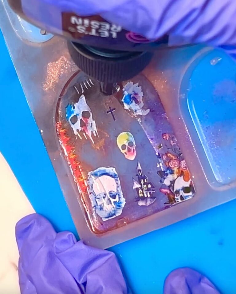 Crafting Fun: DIY UV Resin Skull Charm - Craft Klatch